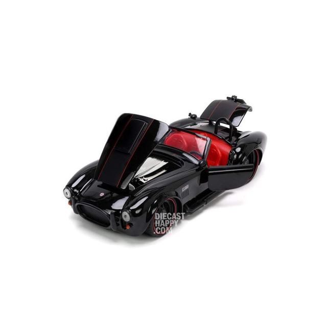 1965 Shelby Cobra 427 S/C 1:24 Scale Diecast Model Black by Jada 32704 ...