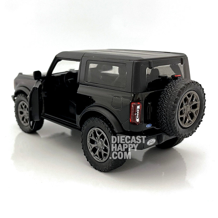 2022 Ford Bronco Hard Top 1:34 Scale Diecast Model Black by Kinsmart ...