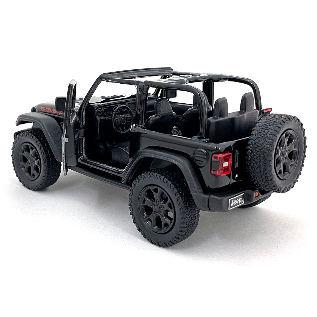 2018 Jeep Wrangler Rubicon 4x4 1:34 Scale Diecast Model Convertible To ...