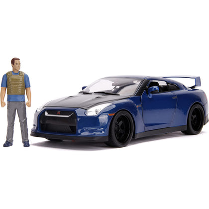 Fast & Furious Brian's 2009 Nissan GT-R R35 1:18 Scale Diecast Model W ...