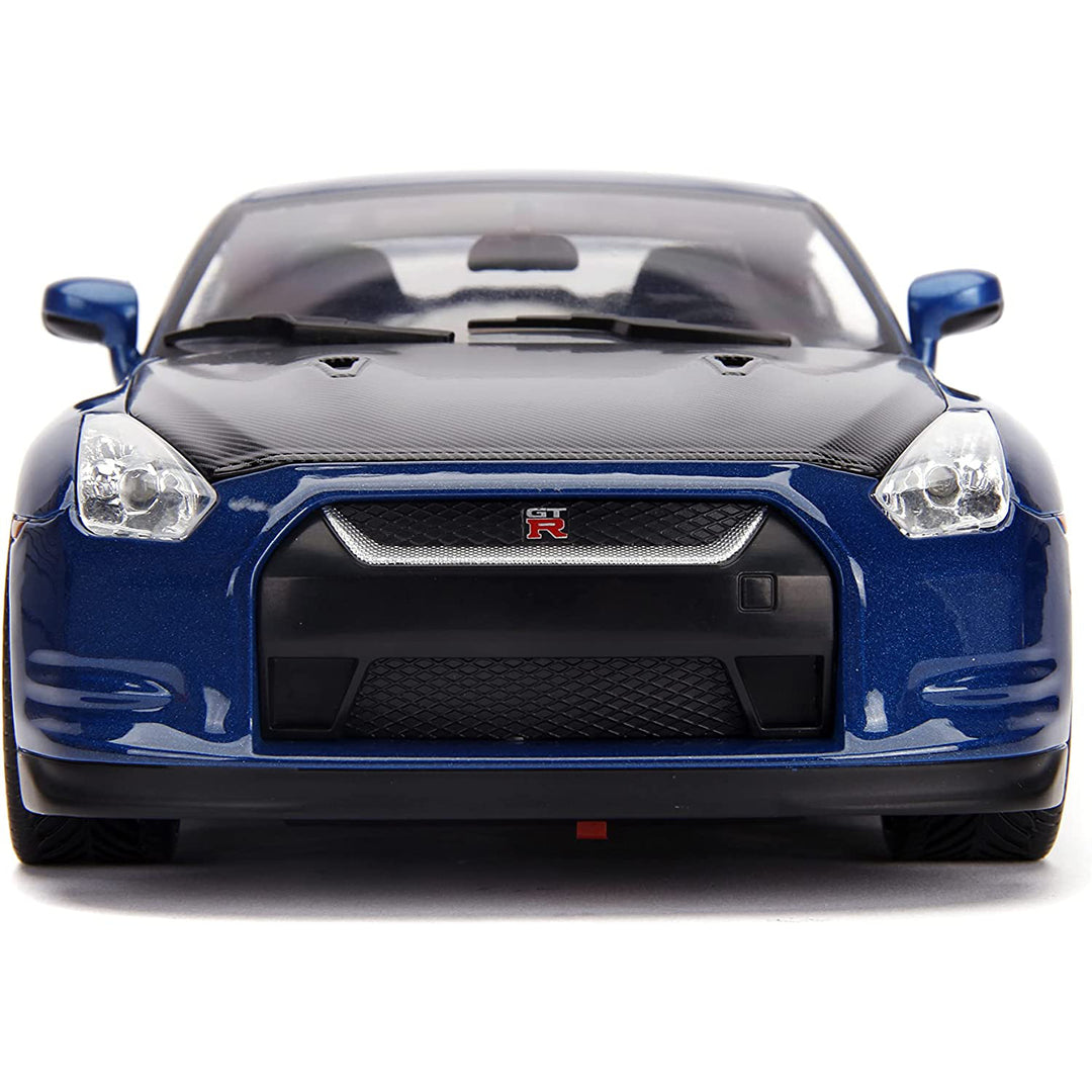 Fast & Furious Brian's 2009 Nissan GT-R R35 1:18 Scale Diecast Model W ...