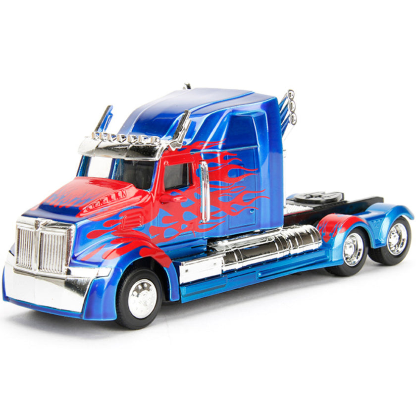 TRANSFORMERS Optimus Prime Western Star 5700 XE Phantom 1:32 Scale Die ...